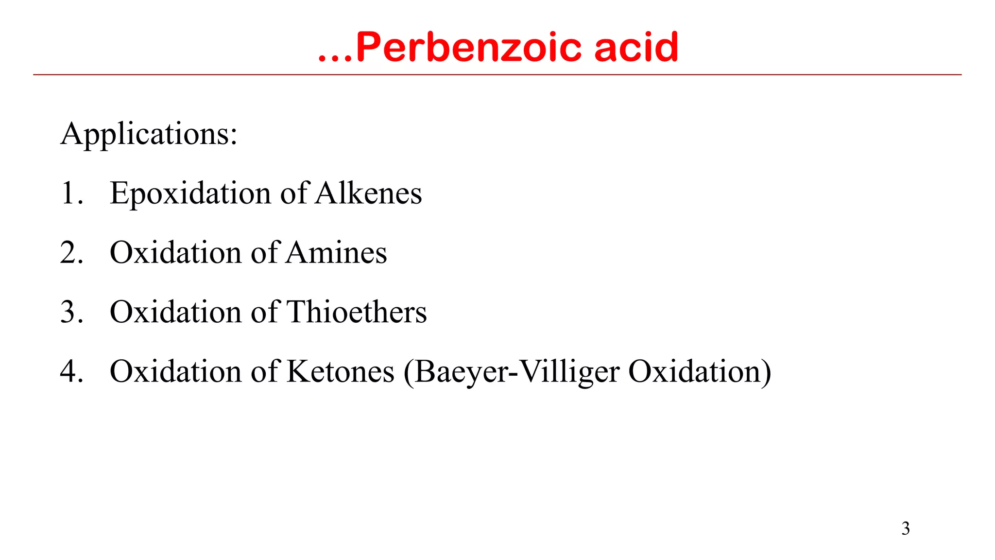 12. Perbenzoic acid | PPT