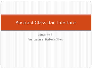 12. tambahan polymorphisme | PPT