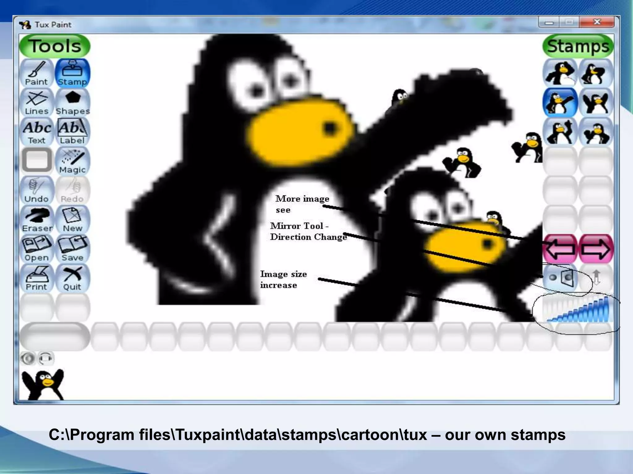 Tuxpaint - R.D.Sivakumar | PPTX | Computer Software and Applications | Computing