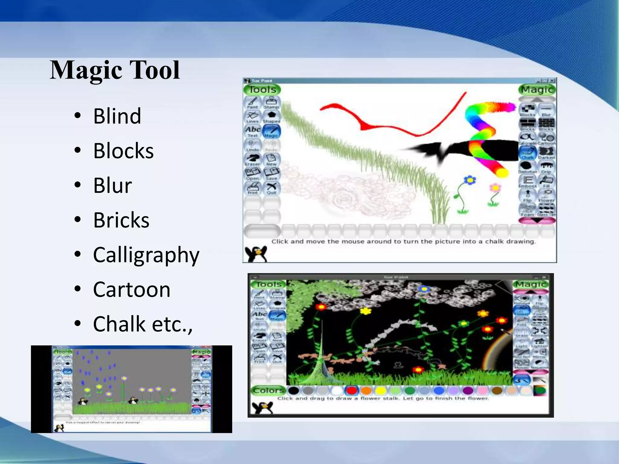 Tuxpaint - R.D.Sivakumar | PPTX | Computer Software and Applications | Computing