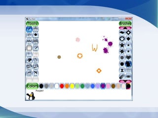 Tuxpaint - R.D.Sivakumar | PPTX | Computer Software and Applications | Computing
