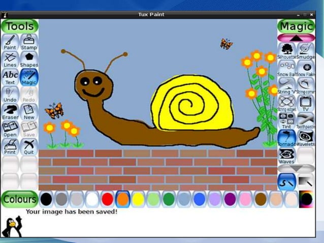 Tuxpaint - R.D.Sivakumar | PPTX | Computer Software and Applications | Computing