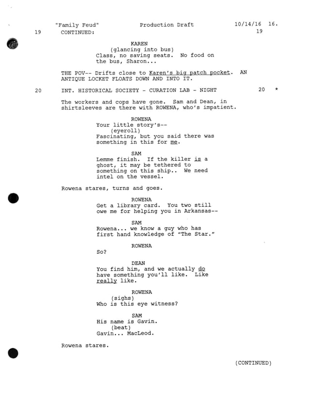 12.13 Family Feud script | PDF | Drama | Genres