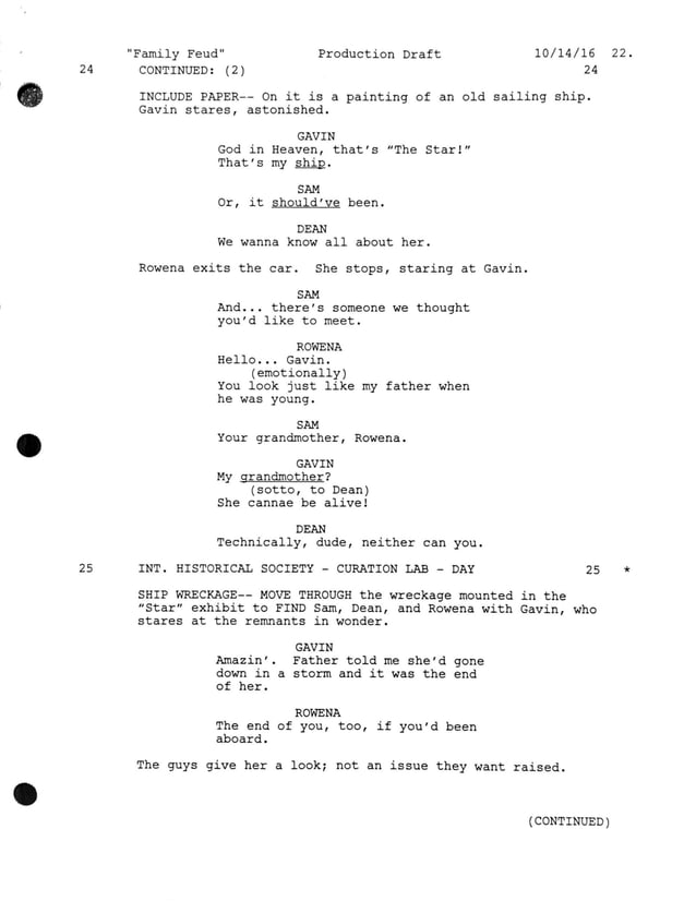 12.13 Family Feud script | PDF | Drama | Genres