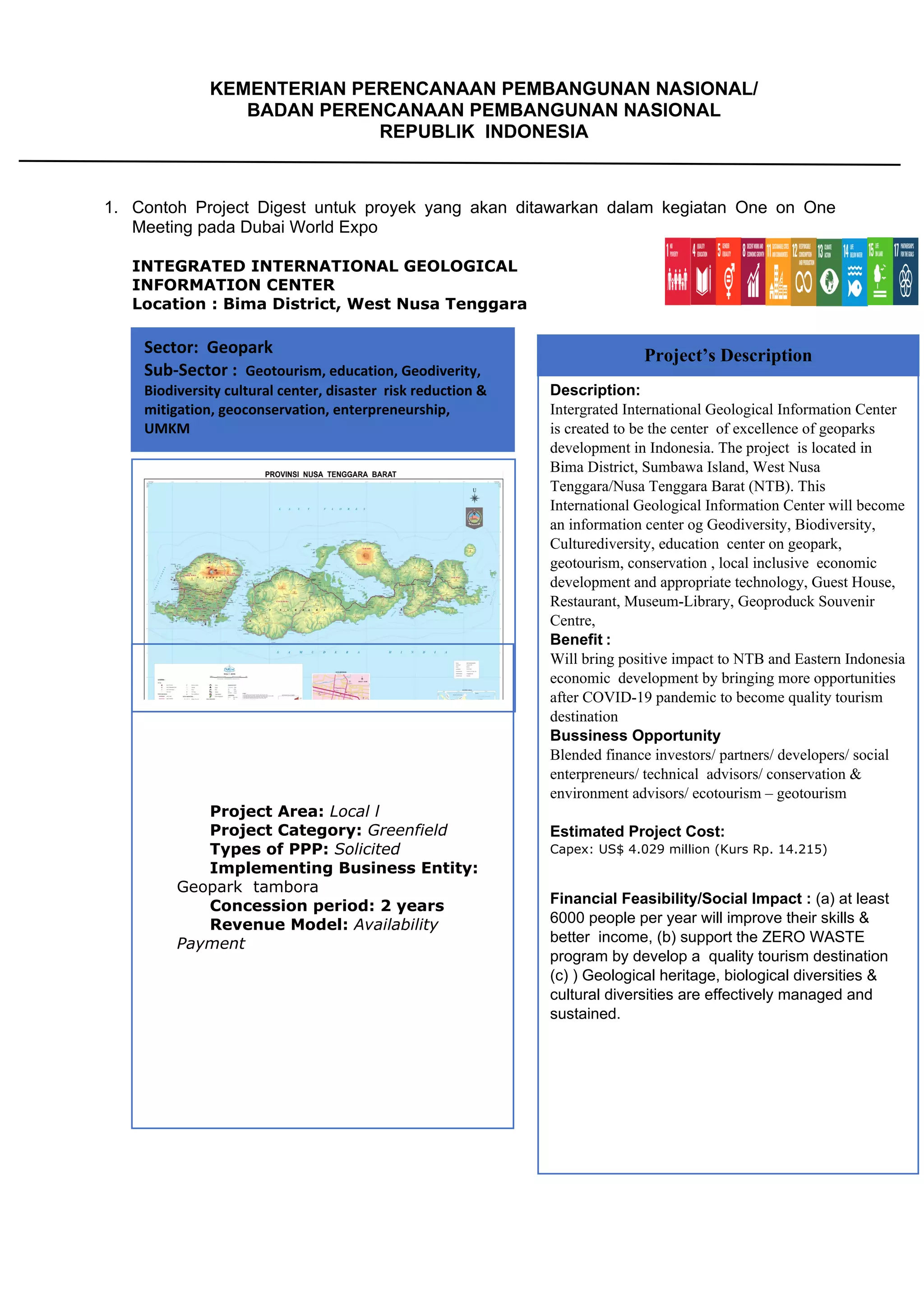 12. PPT Info Geopark Nasional Tambora 02 | PPT