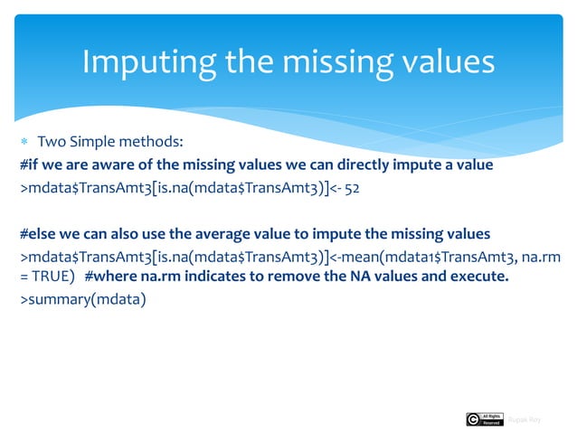 Handling Missing Values | PDF