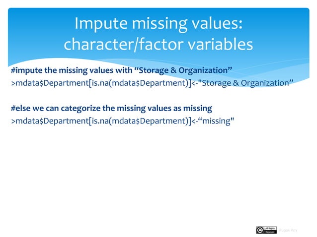 Handling Missing Values | PDF