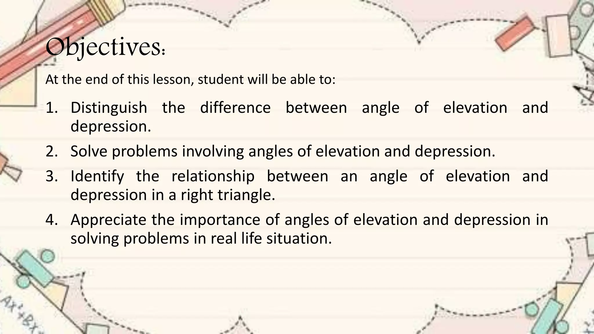 12. Angle of Elevation & Depression.pptx