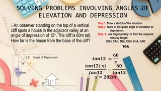 12. Angle of Elevation & Depression.pptx