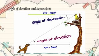 12. Angle of Elevation & Depression.pptx | Geography | Science