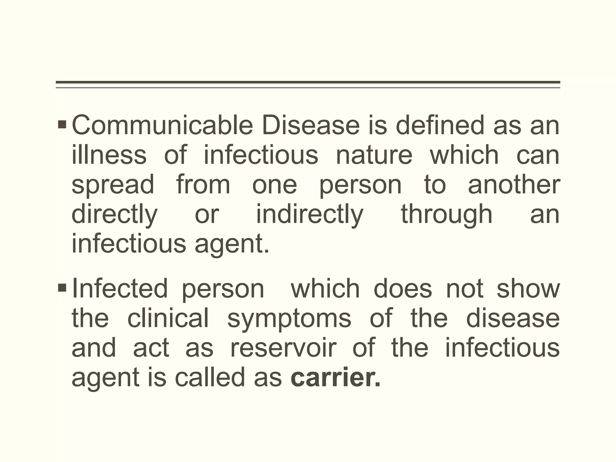 Communicable diseases | PDF