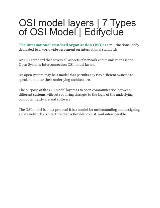 OSI model layers 7 Types of OSI Model Edifyclue.pdf