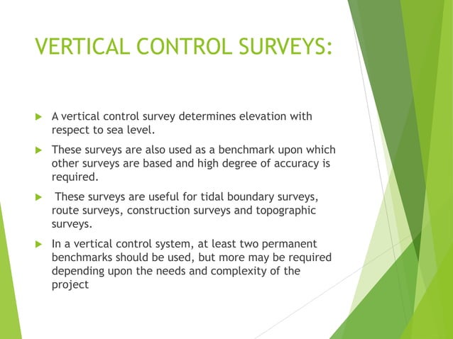 12.1. Horizontal and vertical control (1).pptx | Civil Engineering ...