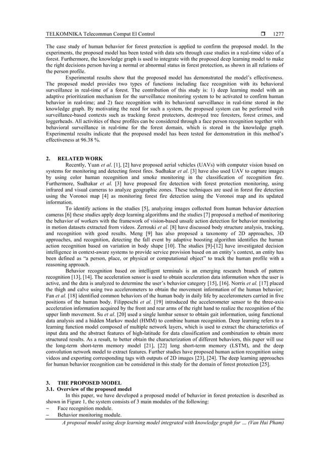 A proposal model using deep learning model integrated with knowledge ...