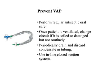 12. Tracheal tubes and prevention of VAP.pptx | First Aid | Injuries