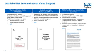 Building sustainability into the NHS Supply Chain | PPT