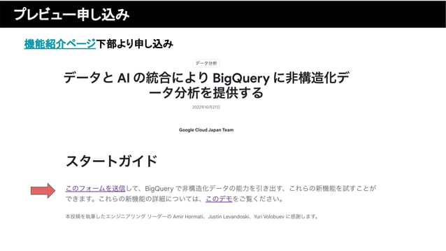BigQuery ML for unstructured data | PPT