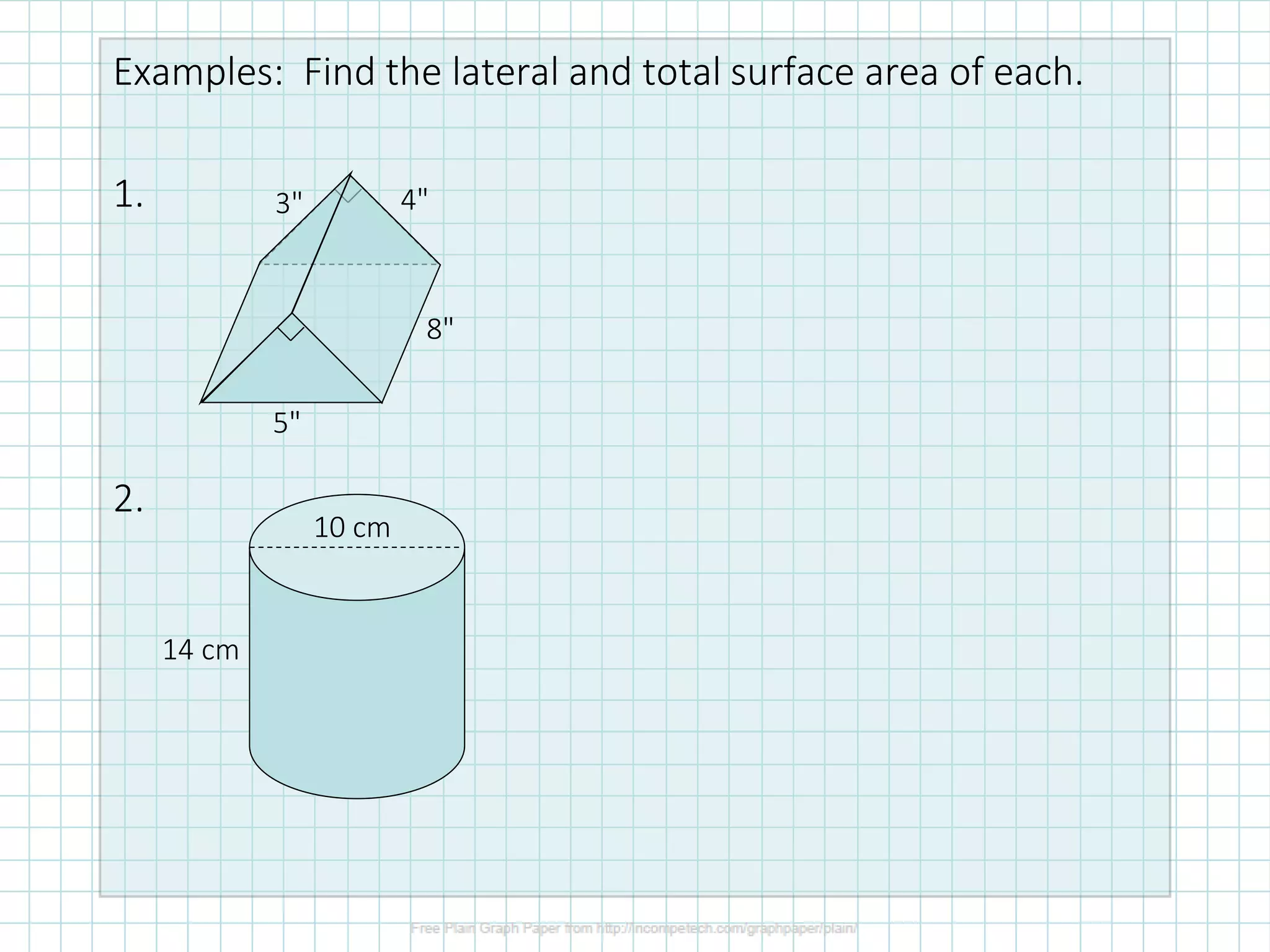 12.2 Surface Area of Prisms and Cylinders | PPT