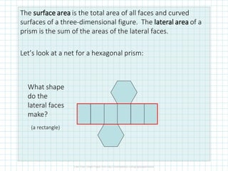 12.2 Surface Area of Prisms and Cylinders | PPT