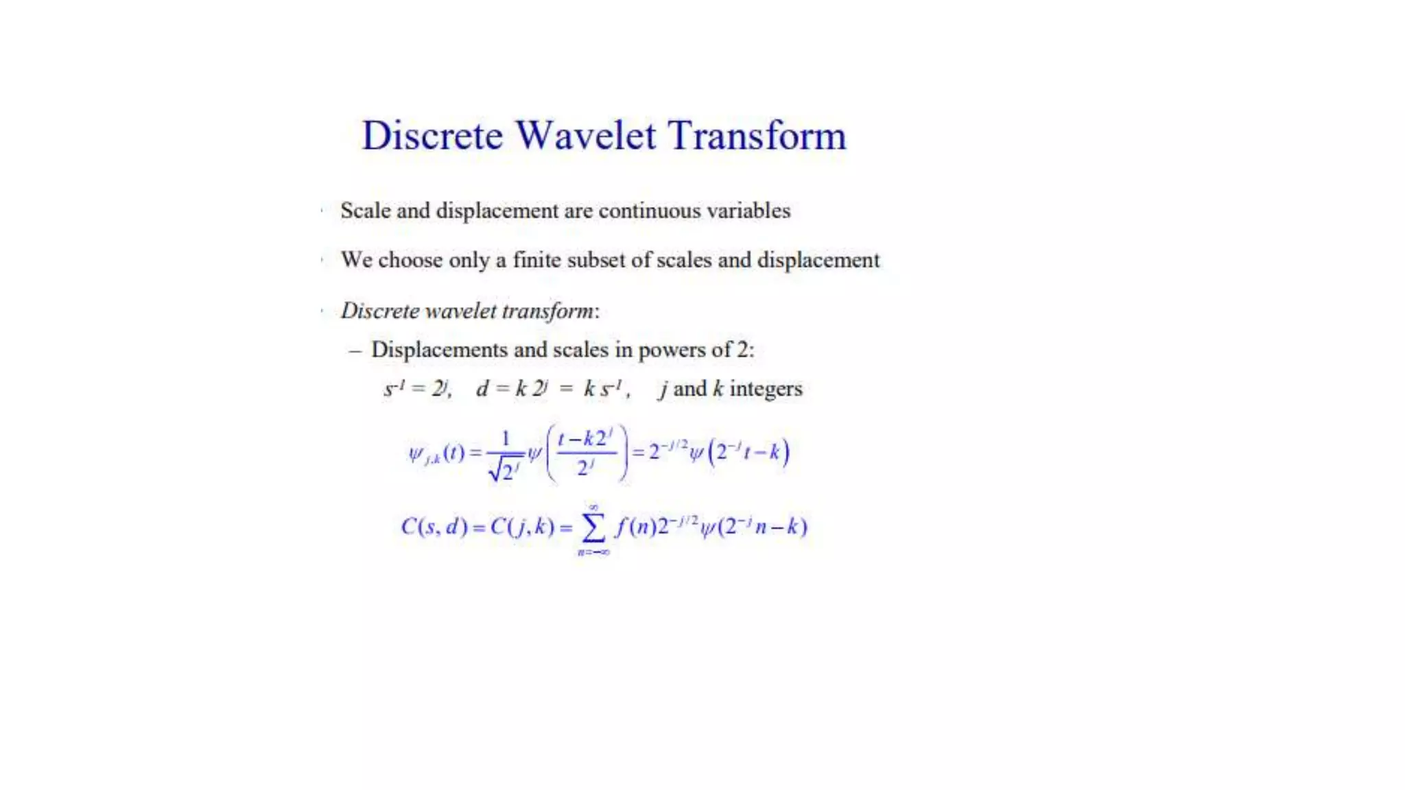 12 Multi Resolution Analysis Scale Invariant Futurespptx