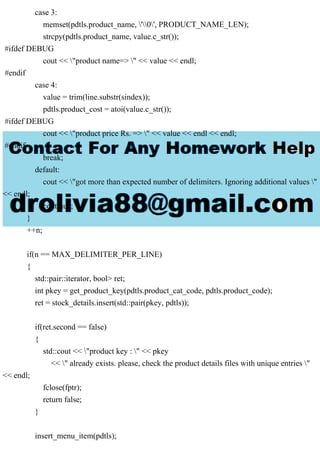 12.9 Program Online shopping cart (continued) (C++)This program e.pdf