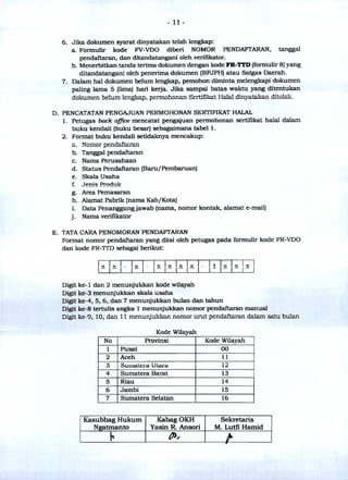Prosedur Pelaksanaan Layanan Sertifikasi Halal BPJPH dan Satuan Tugas Layanan Sertifikasi Halal ...