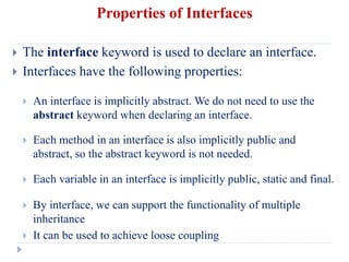 12.2 Abstract class and Interface.ppt | Programming Languages | Computing