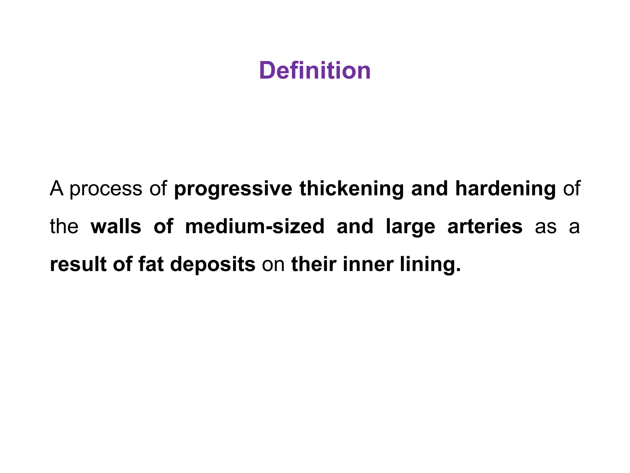 Atherosclerosis. pptx | PPTX