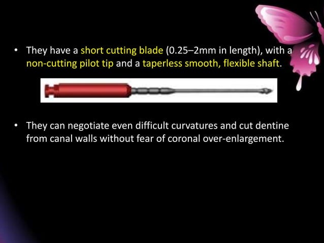 12. ROTARY INSTRUMENTS IN ENDODONTICS.pptx | Dental Health | Diseases and Conditions