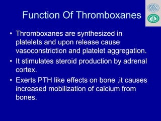 EICOSONOIDS METABOLISM FOR MBBS, LAB. MED.BDS.pptx