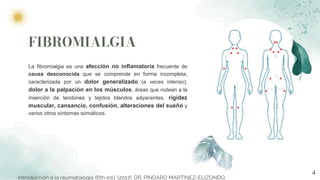 presentacion FIBROMIALGIA reumatologia medicina | PPTX