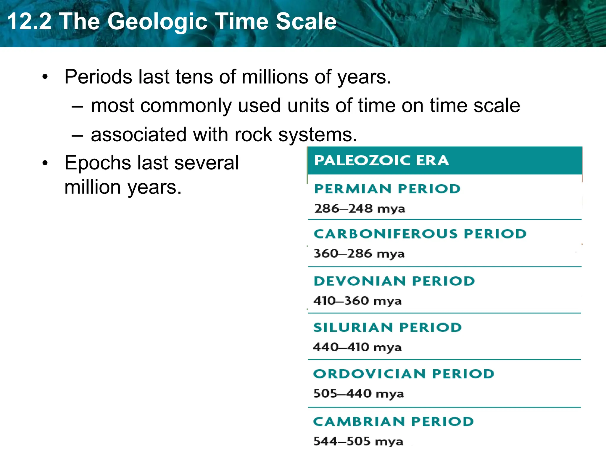 12.2 The Geologic Time in the space Scale.ppt