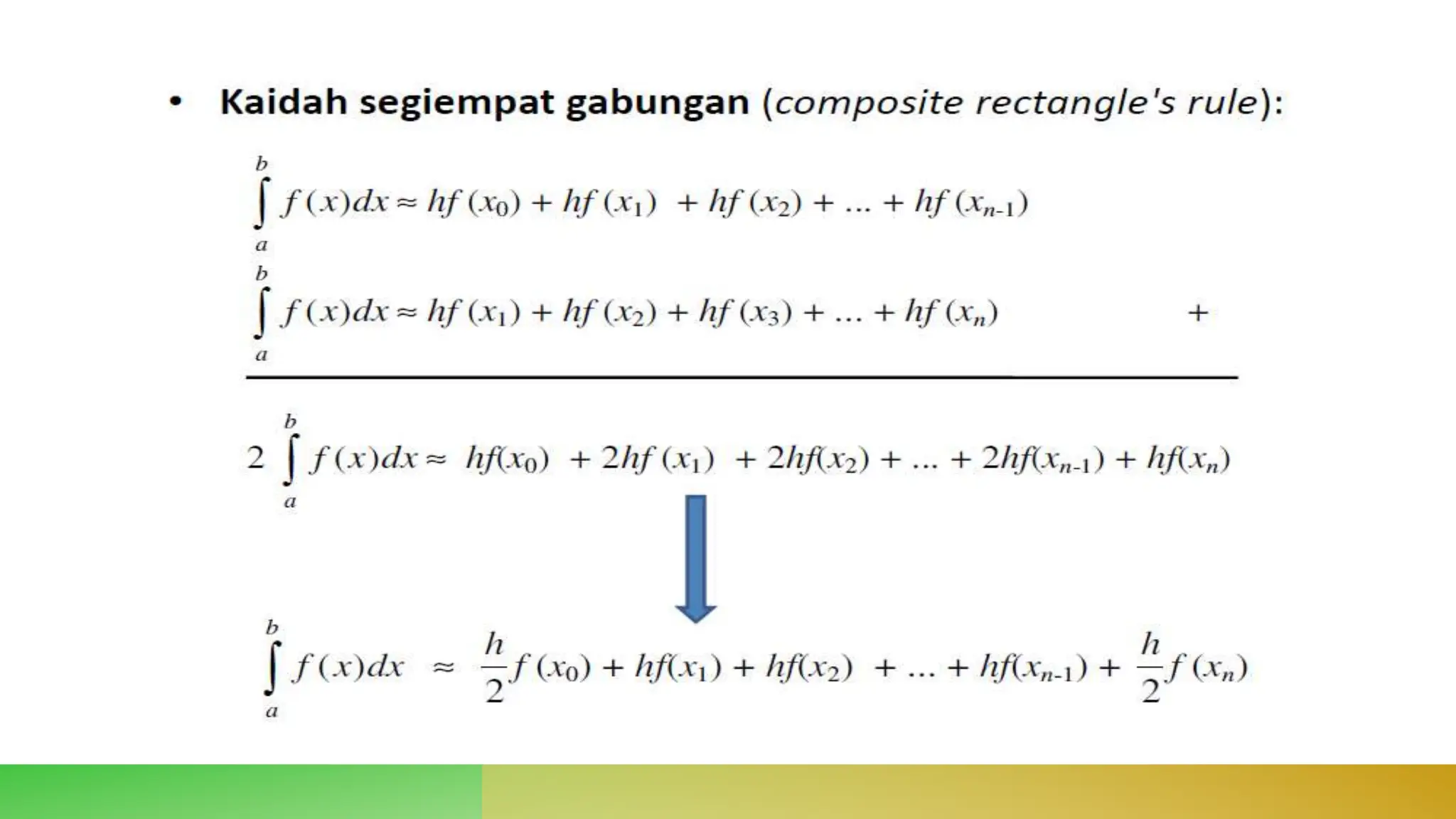 Numerasi Numerik untuk materi metode numerik | PPT