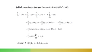 Numerasi Numerik untuk materi metode numerik | PPTX