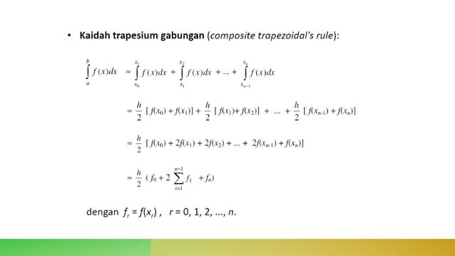 Numerasi Numerik untuk materi metode numerik | PPT