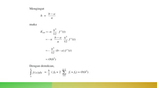 Numerasi Numerik untuk materi metode numerik | PPTX