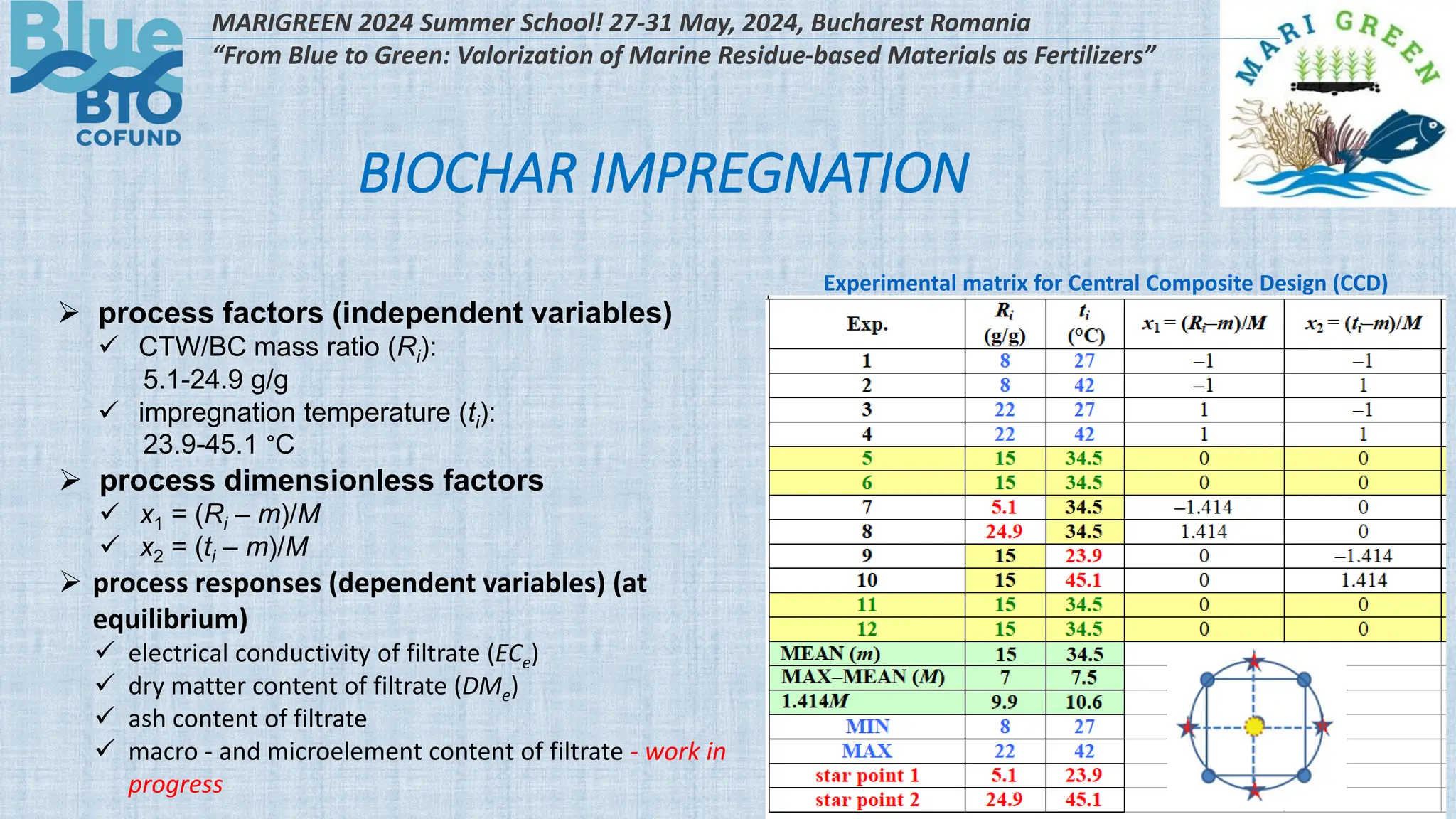 Biochar impregnation as slow release fertilizer - Violeta Alexandra Ion ...