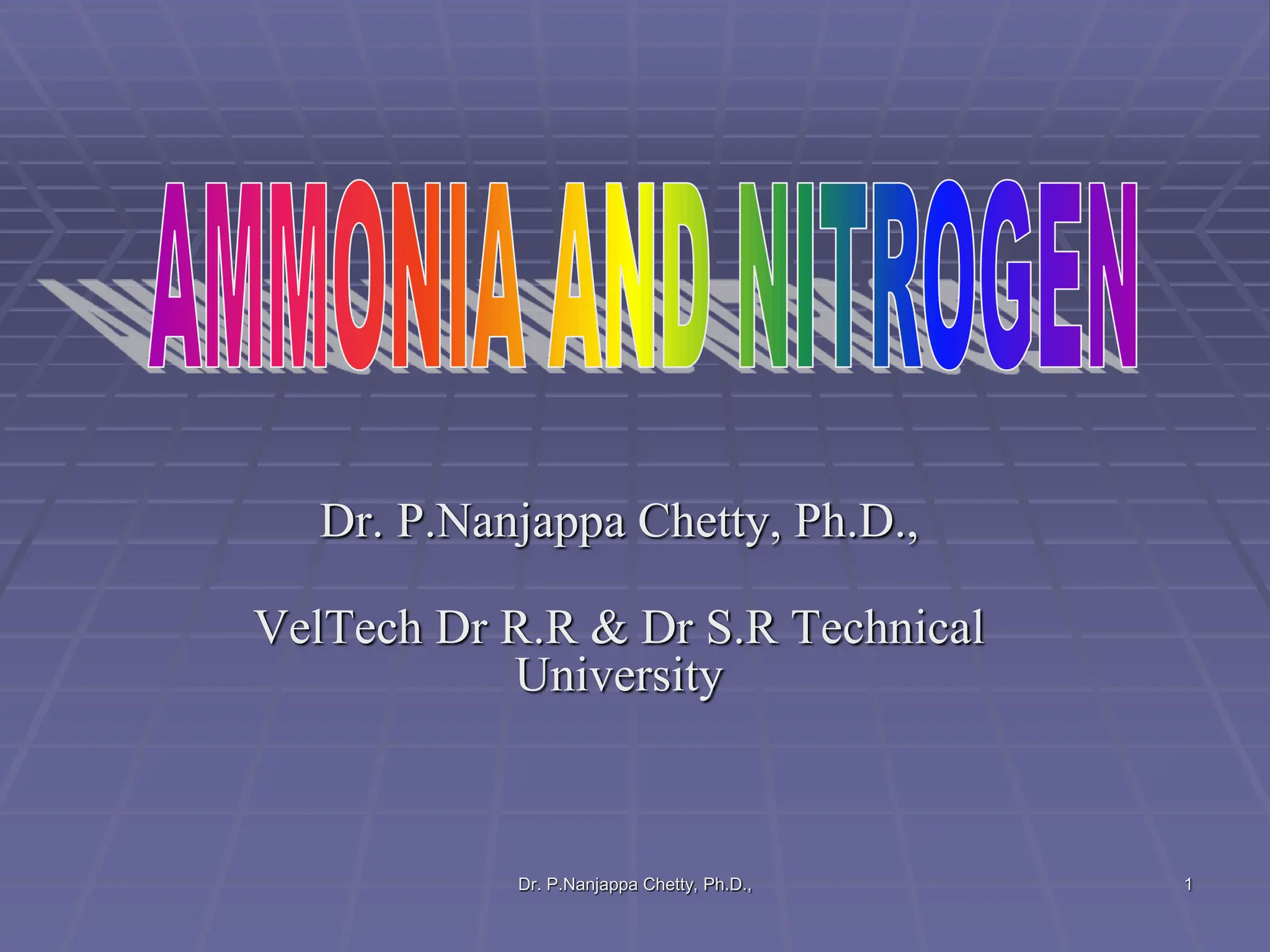 12.Ammonia & nitrogen.ppt refrigeration and aircondition | PPT