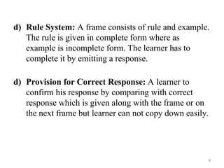 12.Steps for Development of programmed instruction.ppt