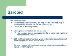 ACUTE MYELOPATHYLATERAL SSSSSPINAL LESIONS | PPT