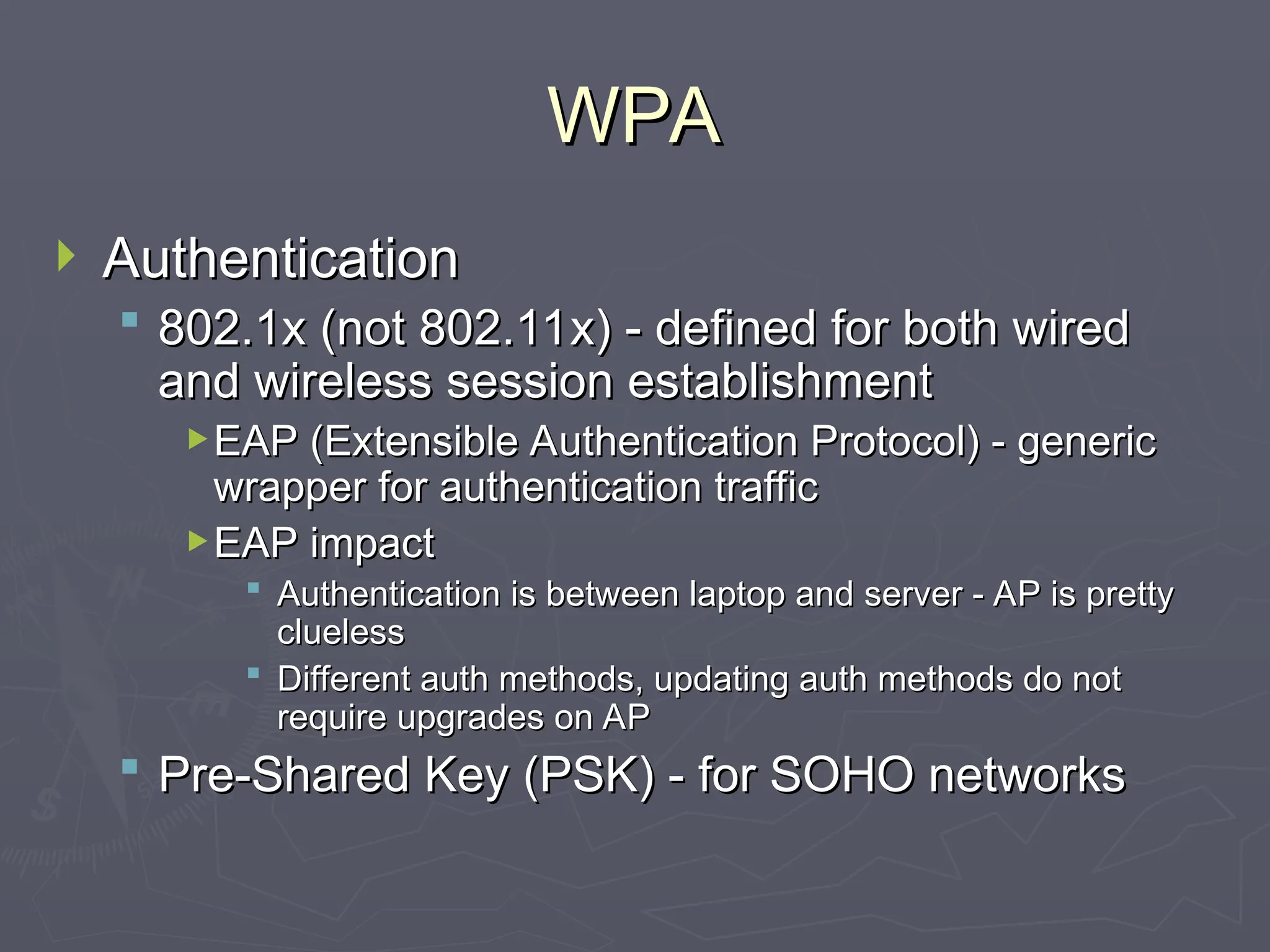 Wlan Security Outline Ppt