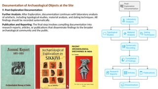 Documentation of archaeological objects at the site | PPT