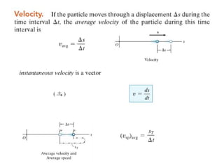 12.1-2_Kinematics and Dynamics: Kinematics of Particle | PDF