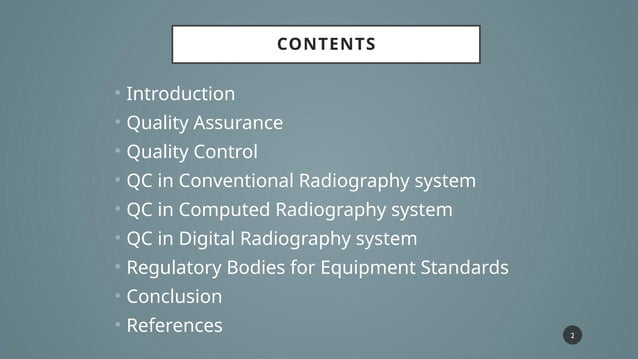 12. QA & QC Conventional and Digital Radiography by Ravindra Kumar .pptx