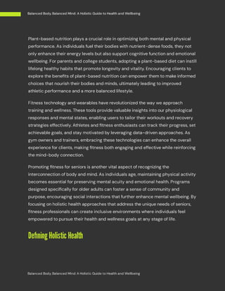 Balanced Body, Balanced Mind: A Holistic Guide to Health and Wellbeing ...