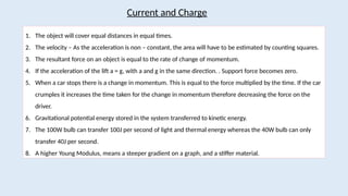 A level Current-and-charge presentation | PPTX
