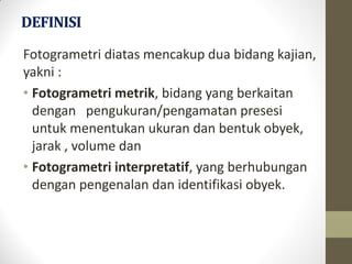 12. Pengantar Fotogrametri Ilmu UKur Tanah.pdf
