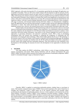 Elevating cultural understanding: interactive museum exploration using ...