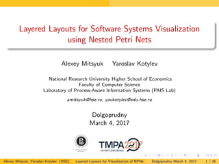 TMPA-2017: Layered Layouts for Software Systems Visualization | PDF