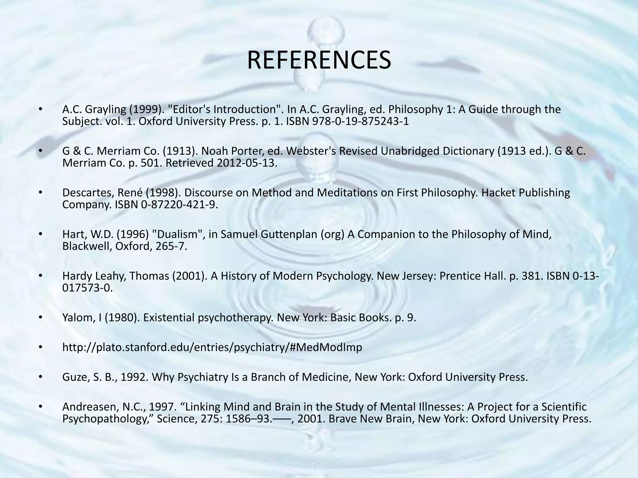 Philosophy and its contribution to psychiatry | PPTX